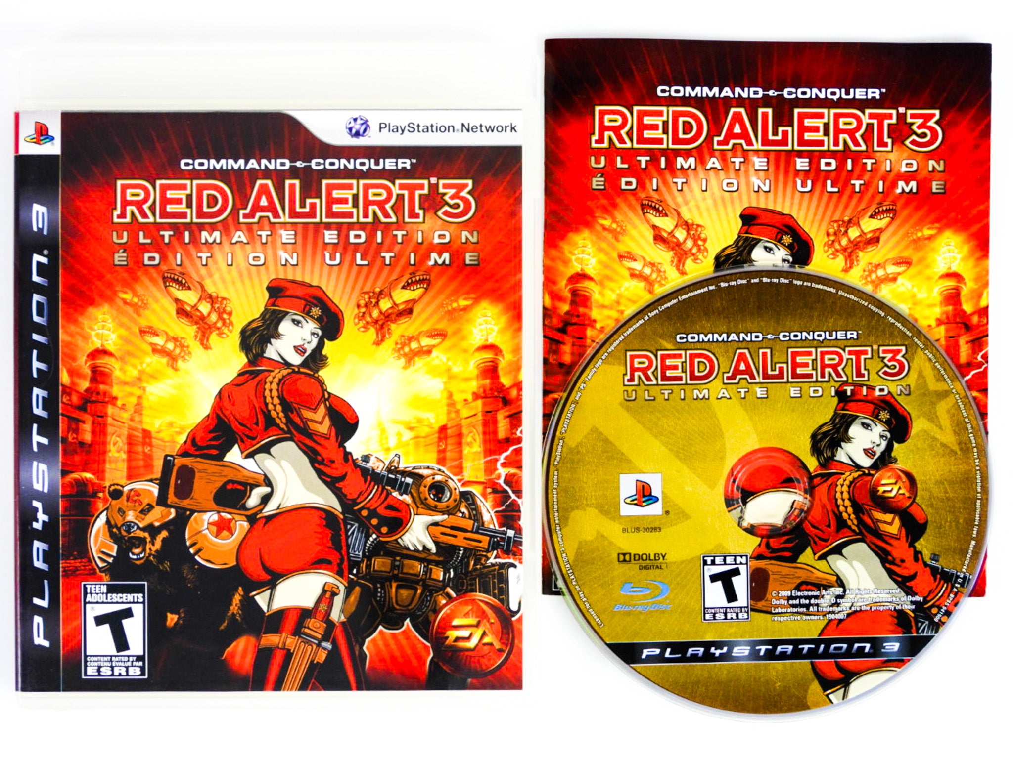 Command & Conquer Red Alert 3 Ultimate Edition (PlayStation 3 / PS3 ...
