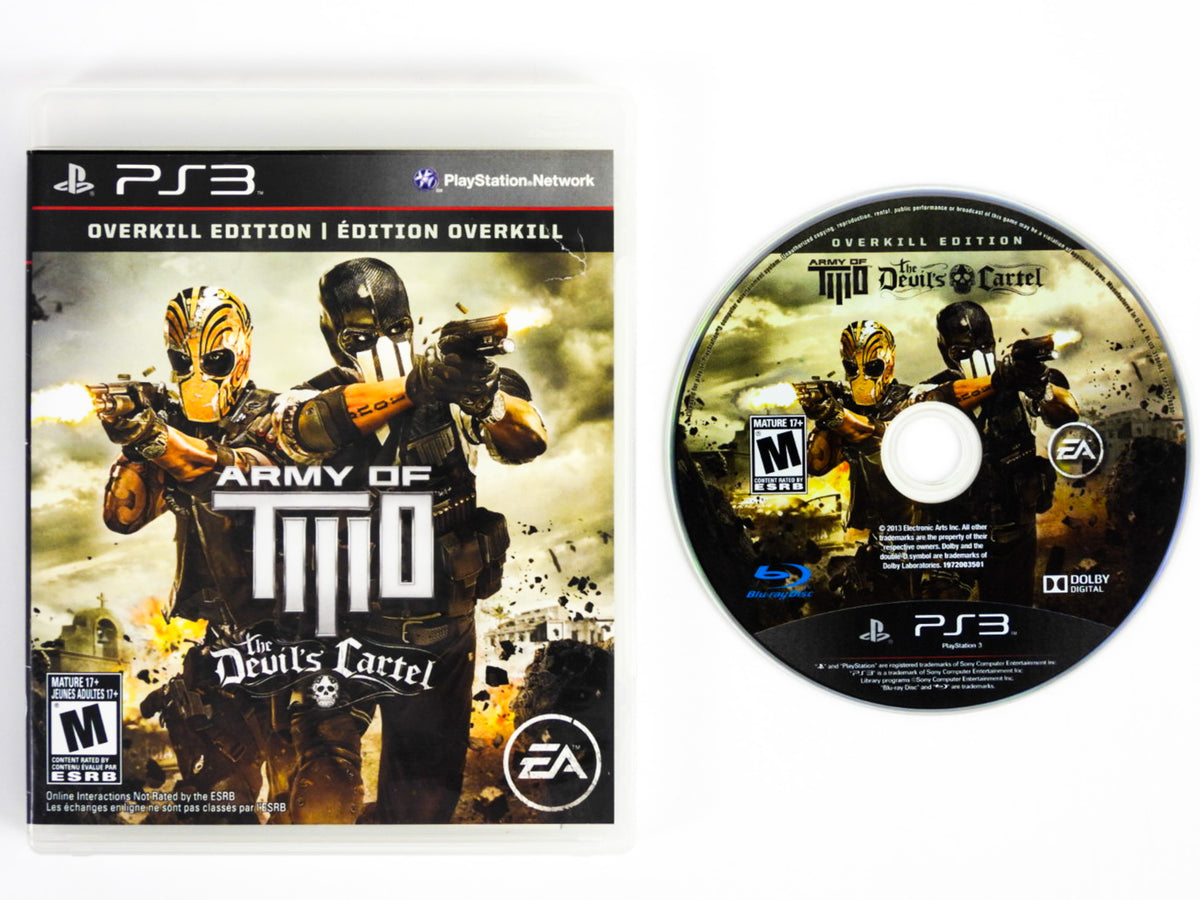 Army Of Two The Devil's Cartel [Overkill Edition] (Playstation 3 / PS3 ...