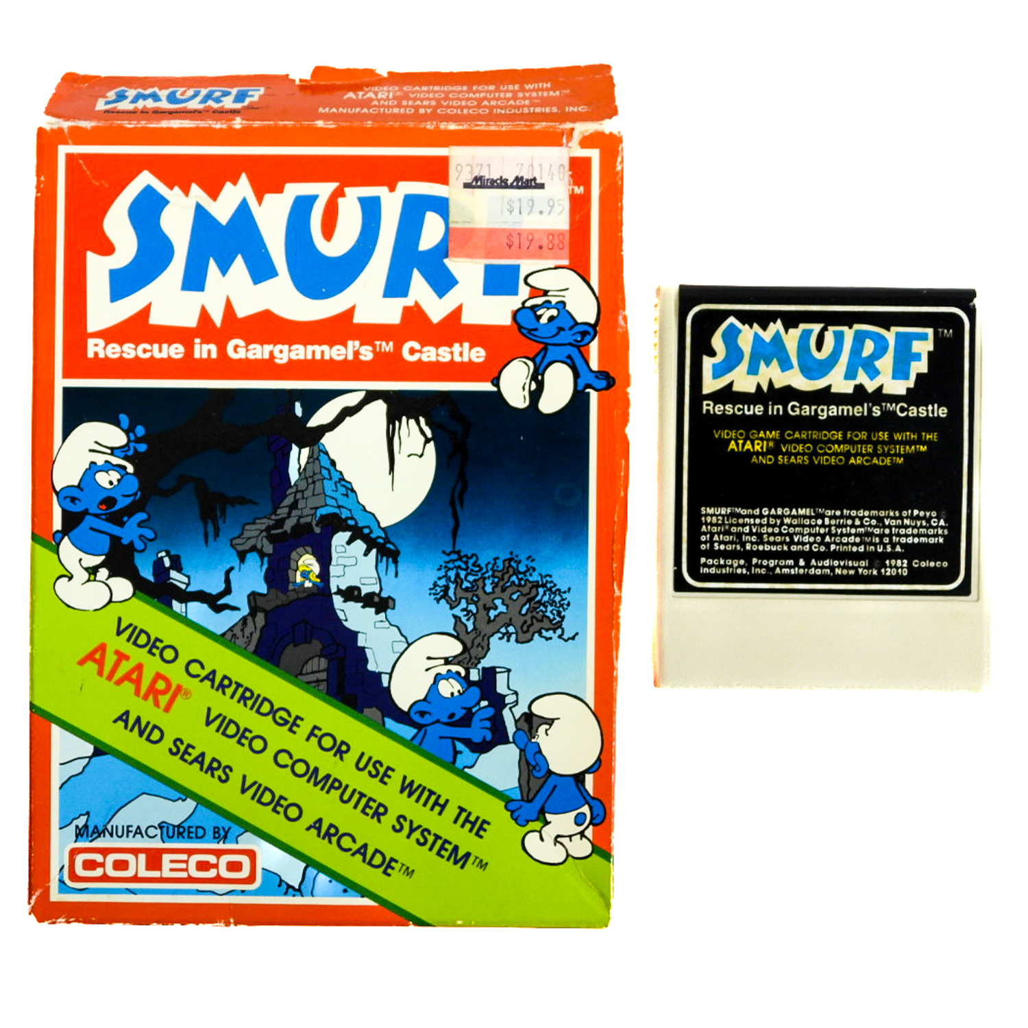 Smurf: Rescue In Gargamel's Castle (Atari 2600) – Retro MTL