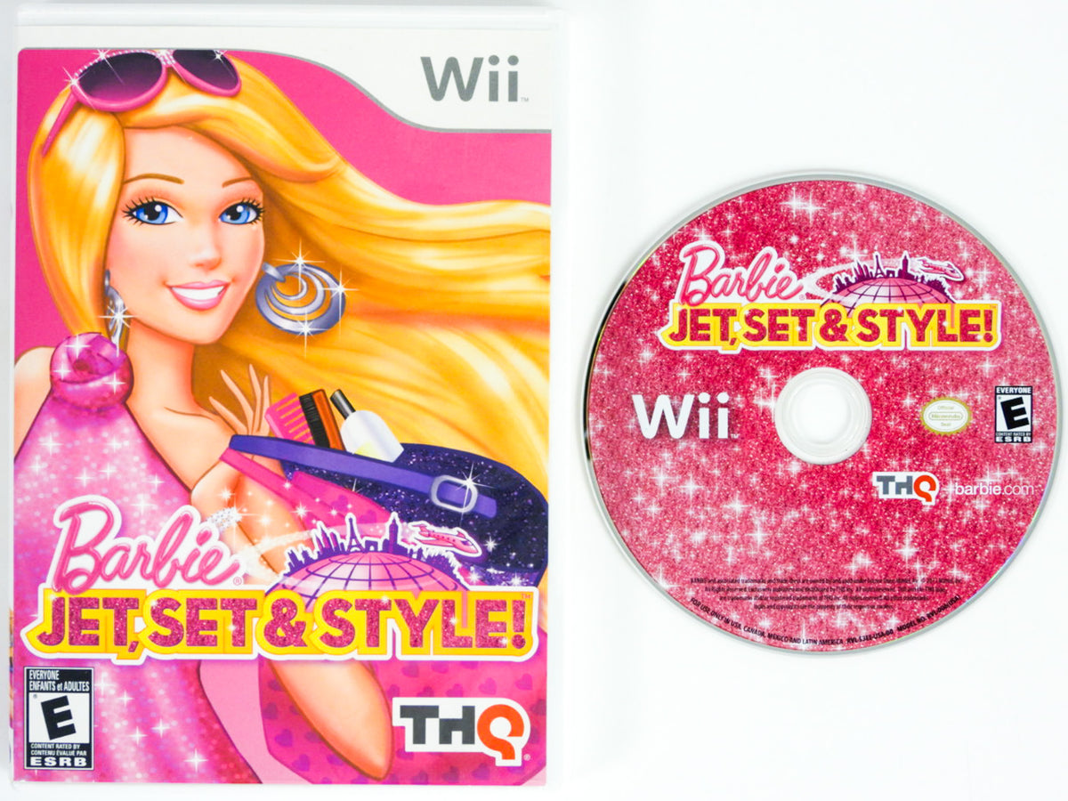 Barbie: Jet, Set & Style (Nintendo Wii) – Retro MTL