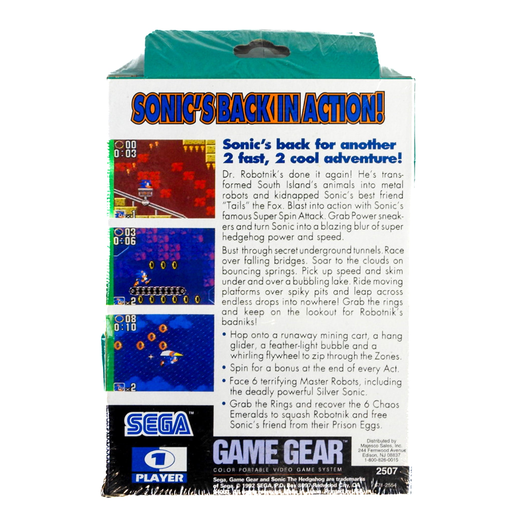 Sonic The Hedgehog 2 (Sega Game Gear) – RetroMTL