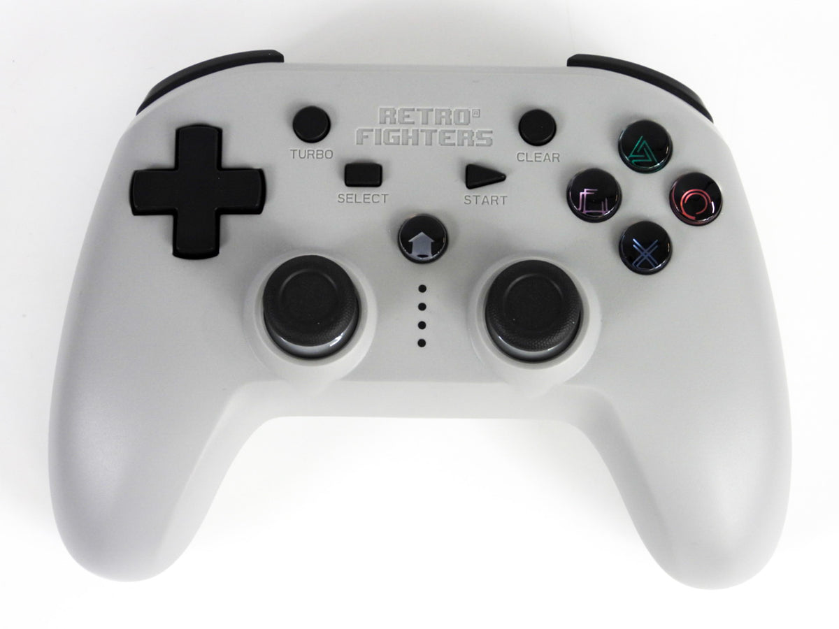 Gray Defender Wireless Gamepad [Retro Fighters] (PS1/PS2/PS3) – RetroMTL