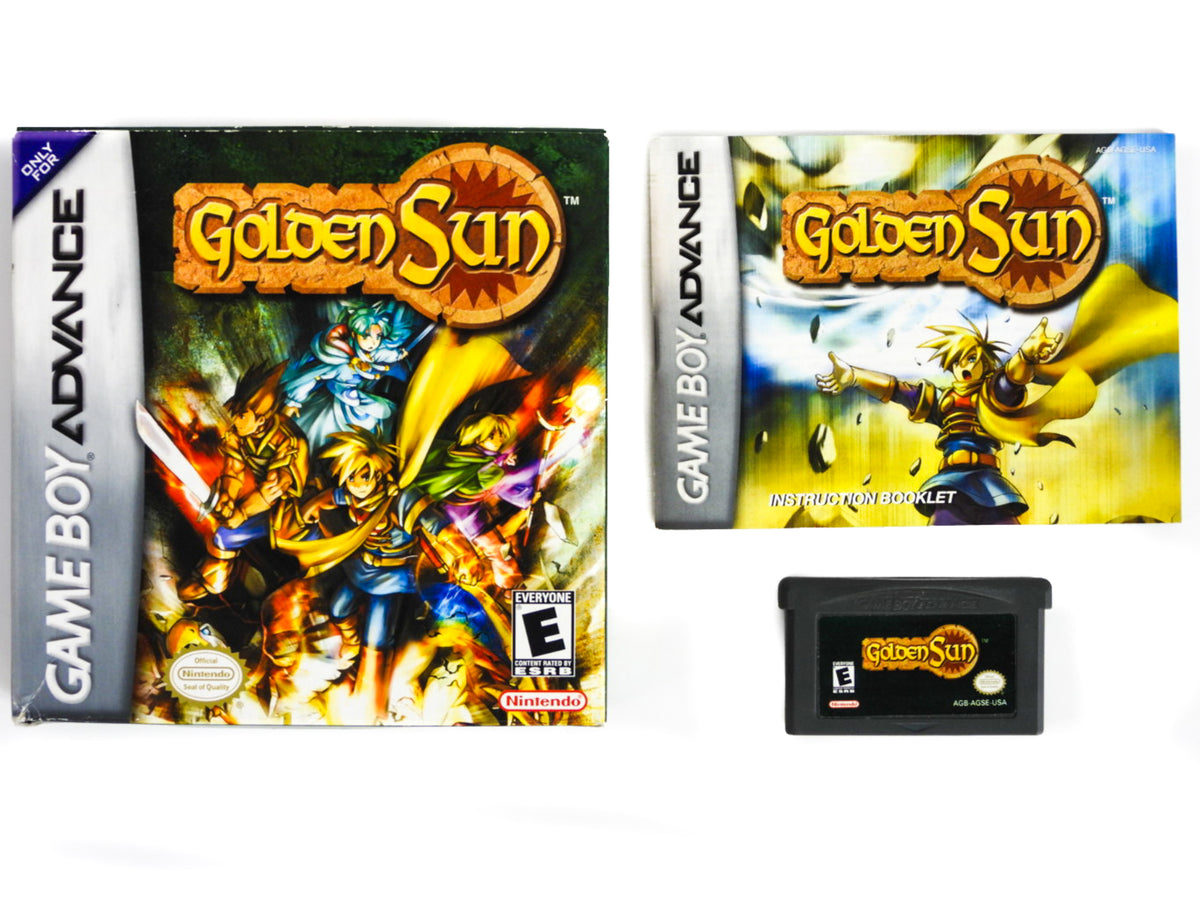 Golden Sun (Game Boy Advance / GBA) – RetroMTL