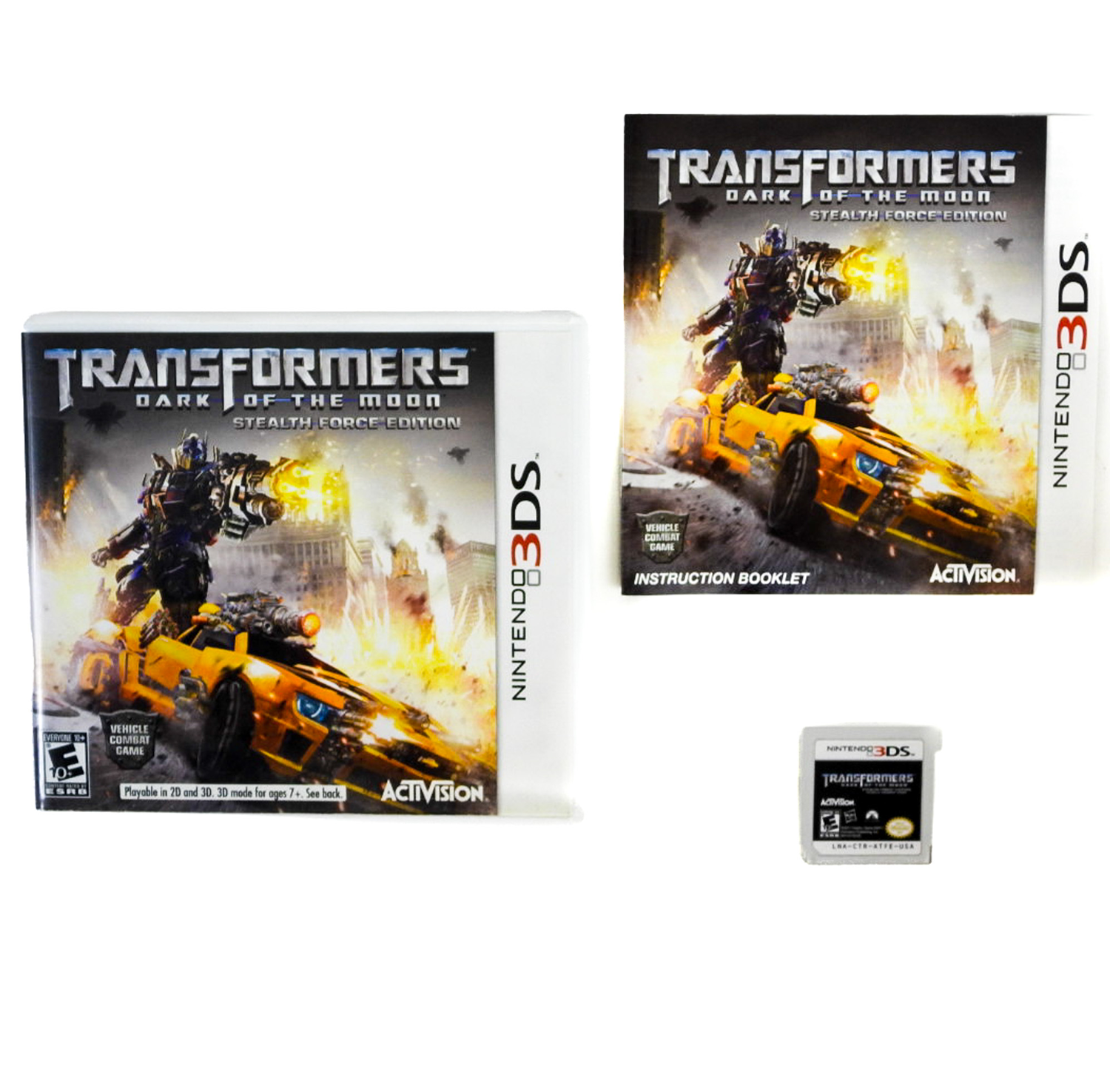 Transformers: Dark Of The Moon Stealth Force Edition (Nintendo 3DS ...