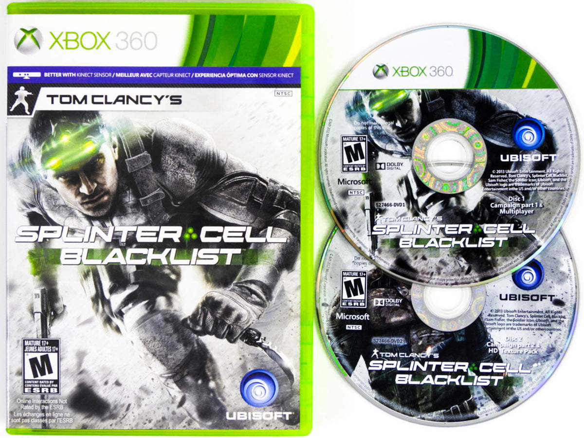 Splinter Cell: Blacklist (Xbox 360) – Retro MTL