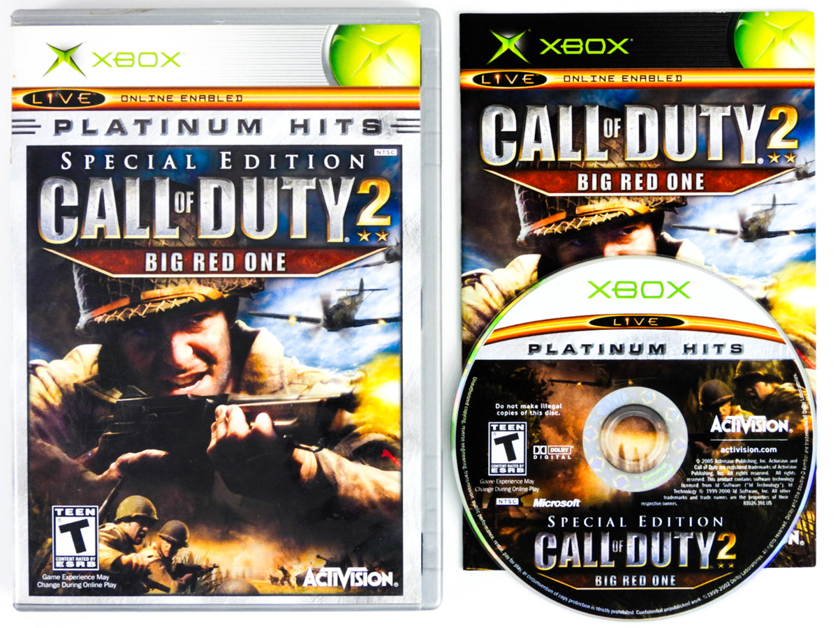 Call Of Duty 2 Big Red One [Special Edition] [Platinum Hits] (Xbox ...