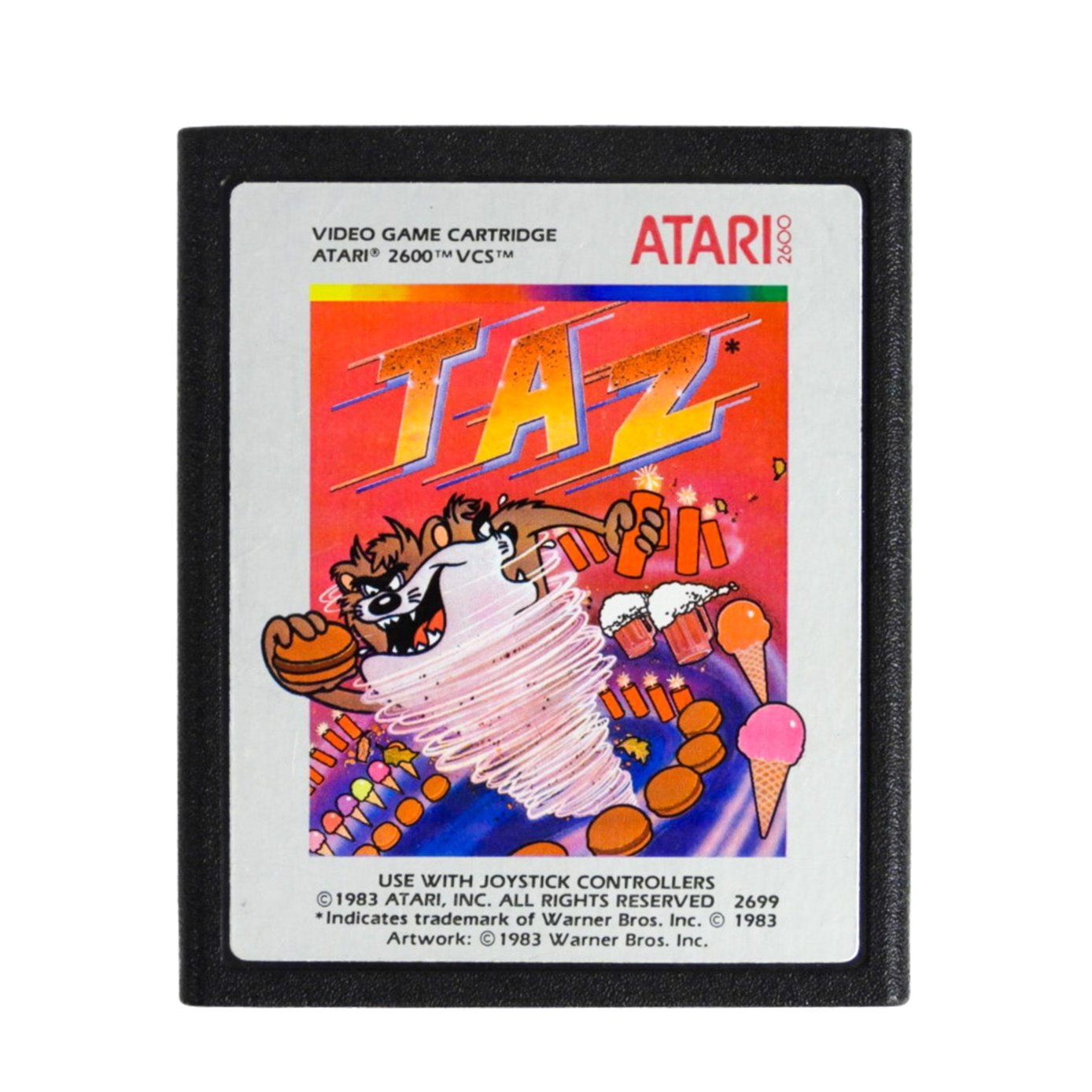 Taz [Silver Label] (Atari 2600) – Retro MTL