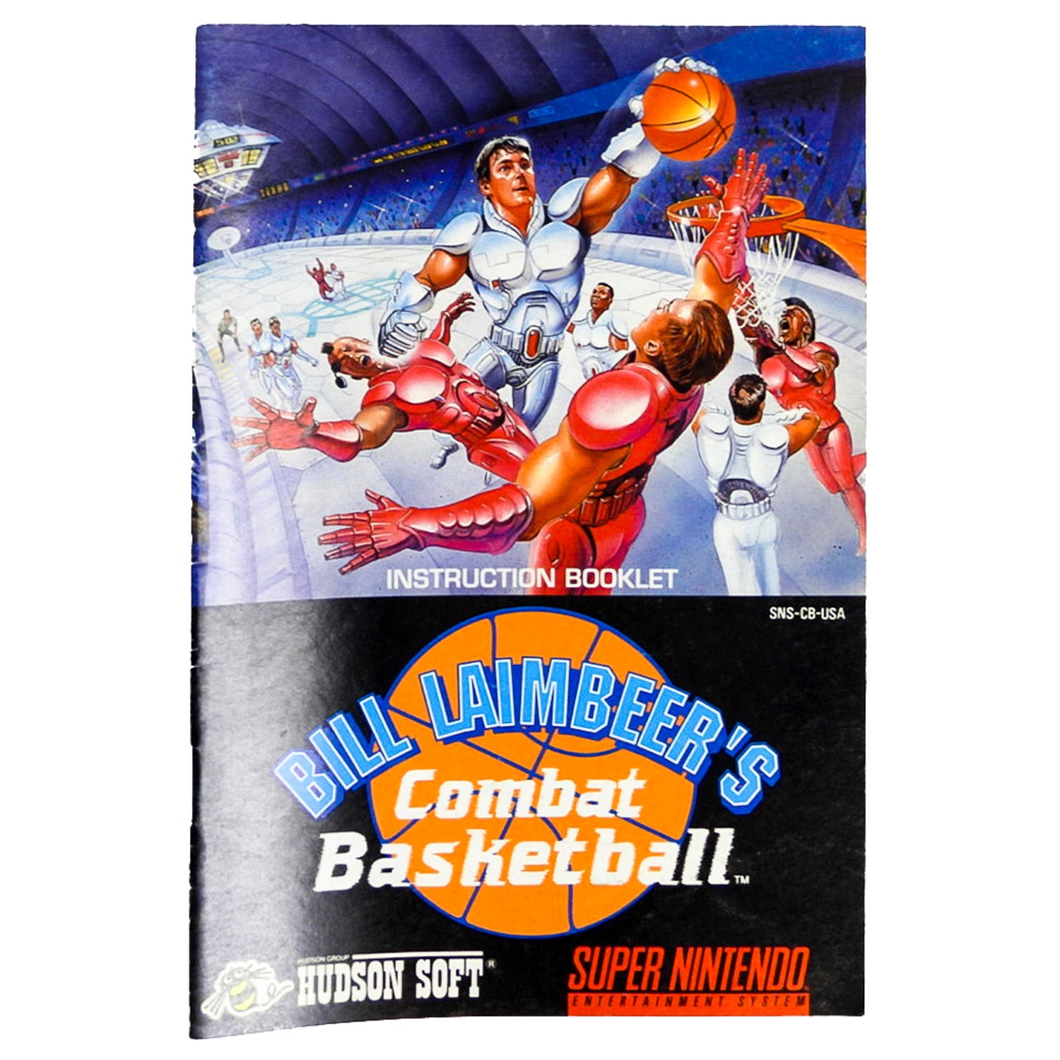 Bill Laimbeer's Combat Basketball [Manual] (Super Nintendo / SNES ...