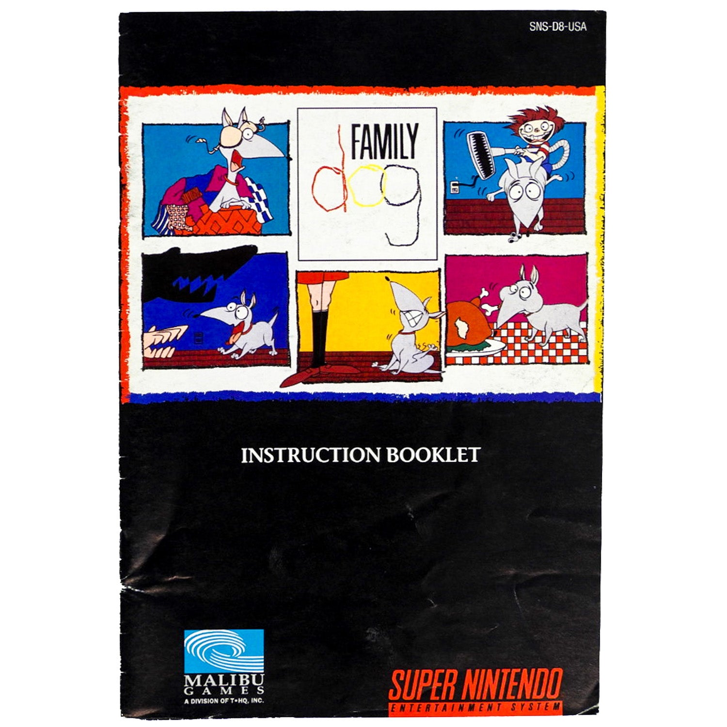 Family Dog [Manual] (Super Nintendo / SNES) – Retro MTL