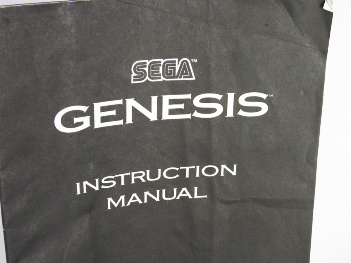 Sega Genesis Model 2 Instruction [Manual] (Sega Genesis) – RetroMTL