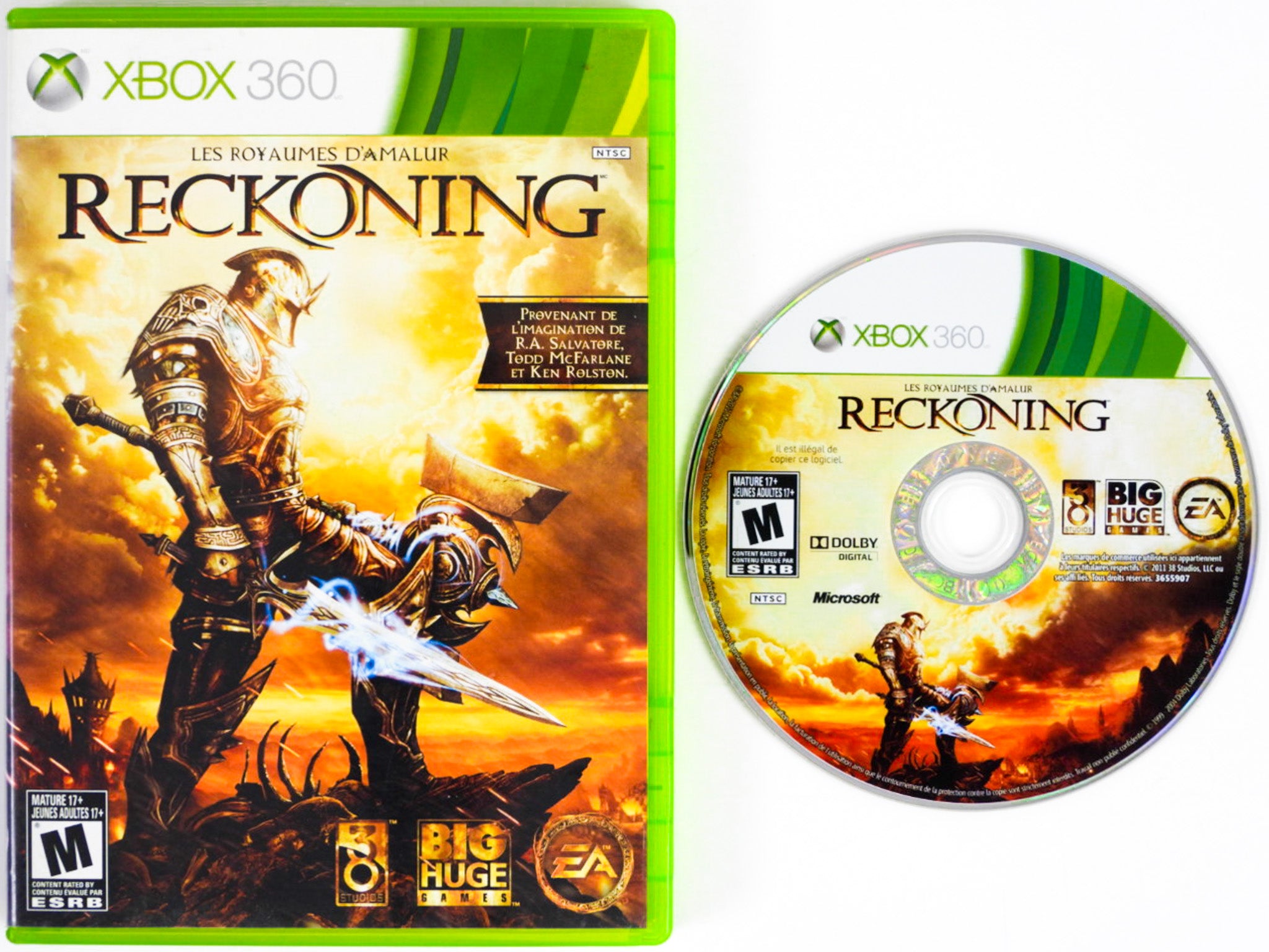 Kingdoms Of Amalur Reckoning [French Version] (Xbox 360) – Retro MTL