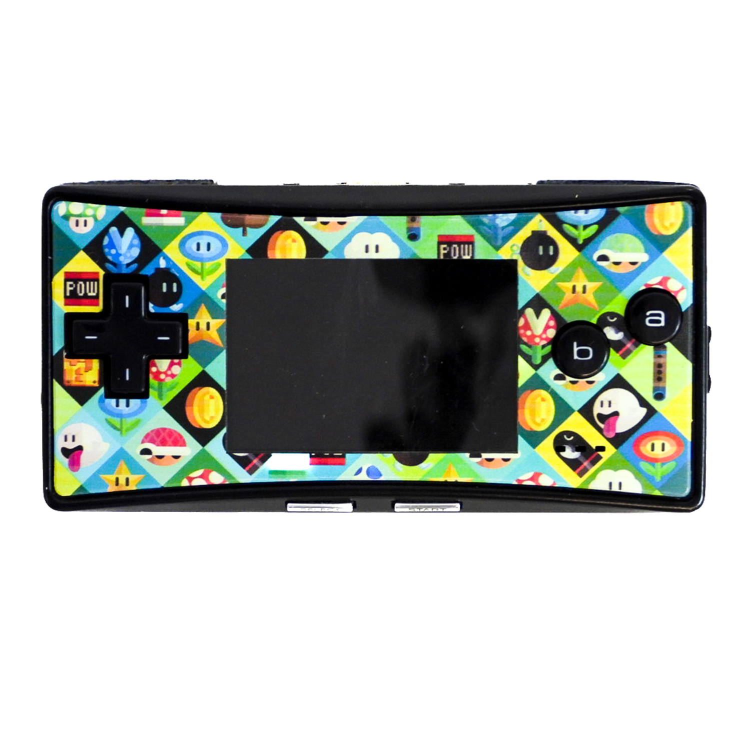 Nintendo Game Boy Micro System Black [Custom Faceplate] (GBA) – Retro MTL