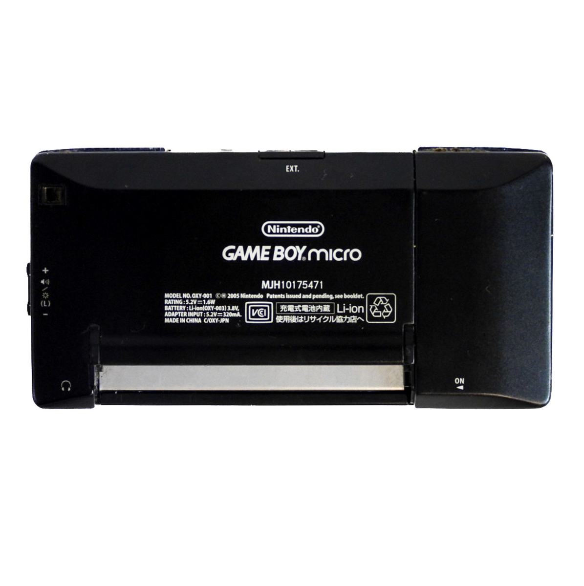 Nintendo Game Boy Micro System Black [Custom Faceplate] (GBA) – Retro MTL