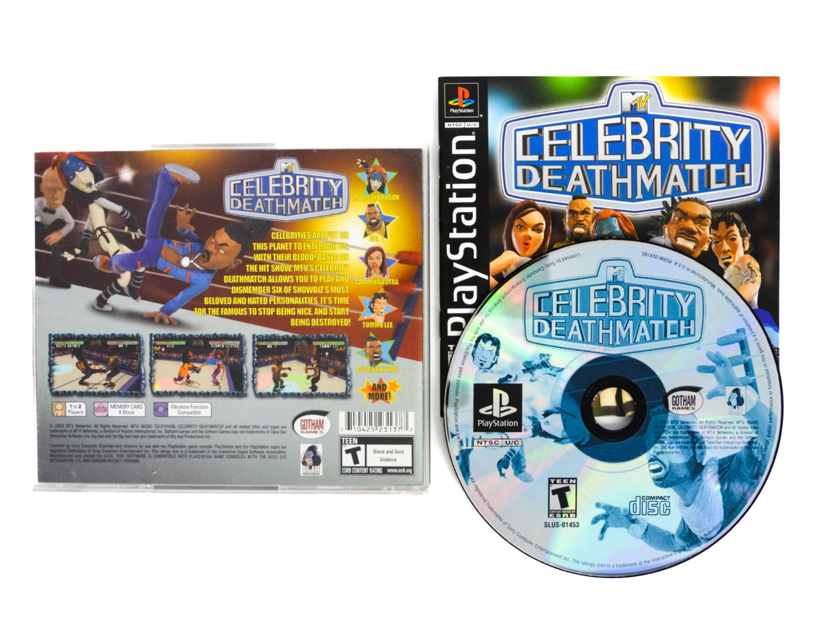 MTV Celebrity Deathmatch (Playstation / PS1) – RetroMTL
