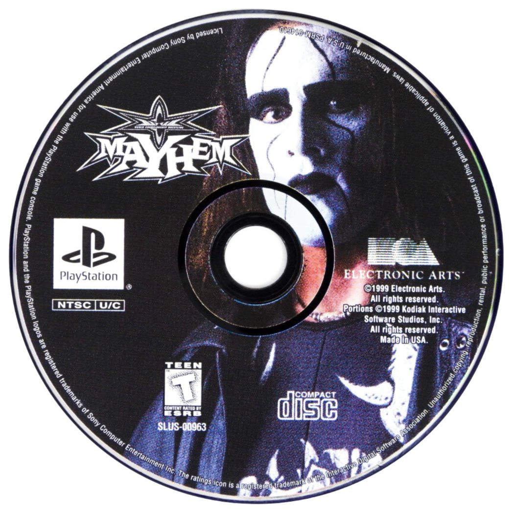 WCW Mayhem (Playstation / PS1) – RetroMTL