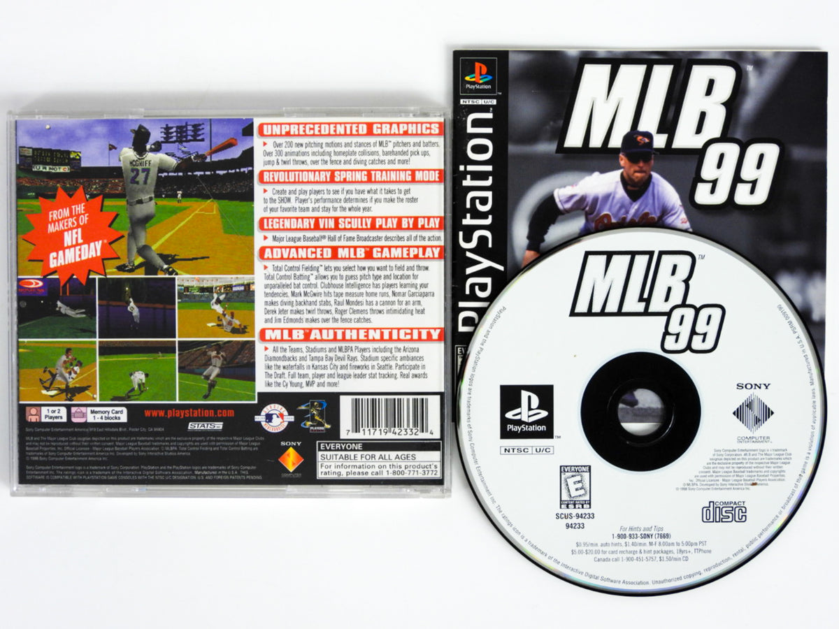 MLB 99 (Playstation / PS1) – RetroMTL