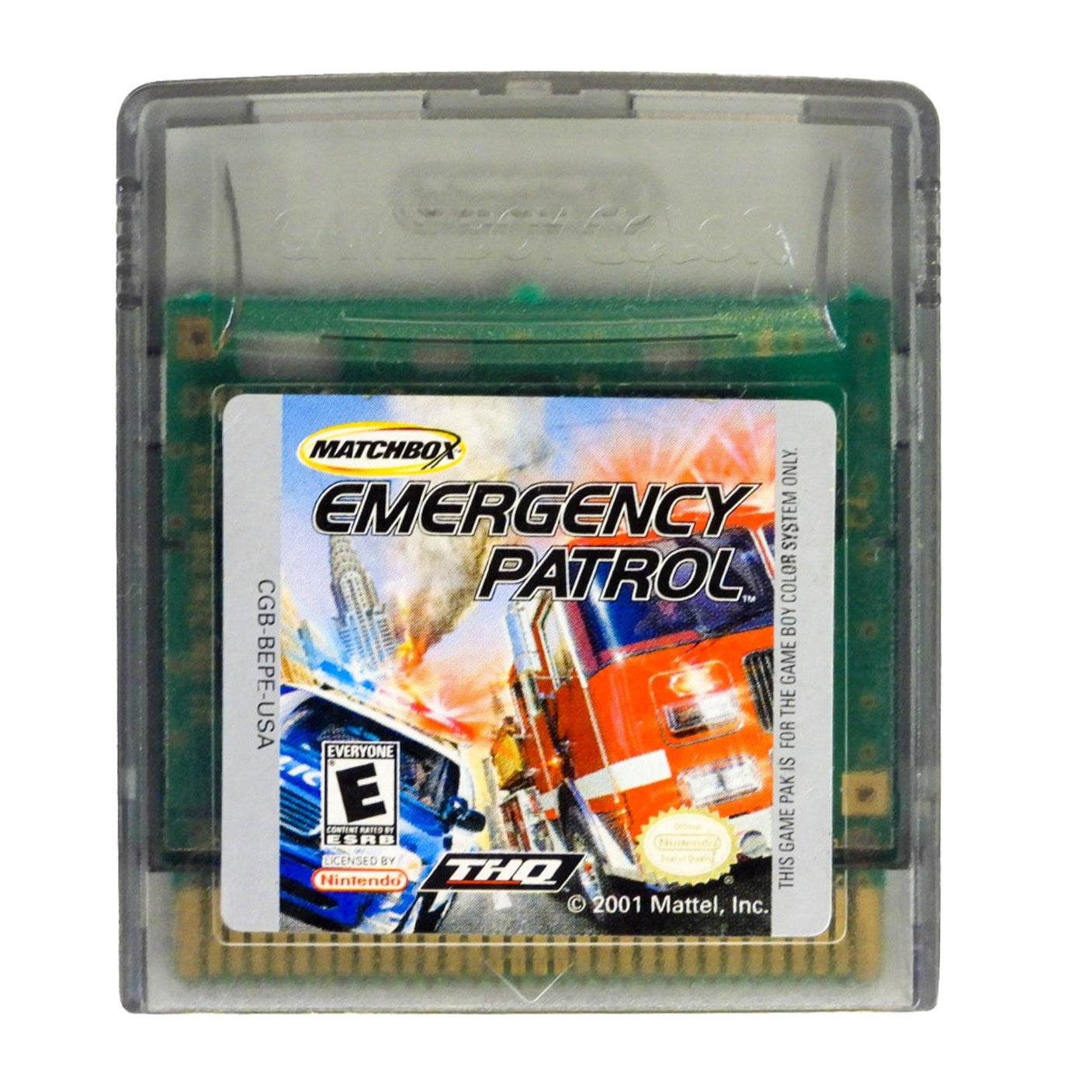 Matchbox Emergency Patrol (Nintendo Game Boy Color / GBC) – Retro MTL