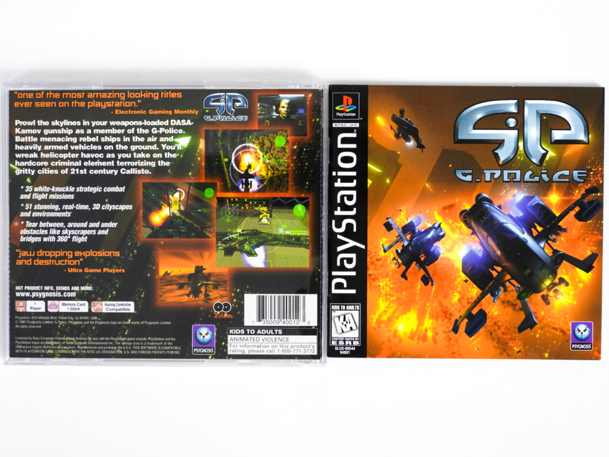 G-Police (Playstation / PS1) – RetroMTL