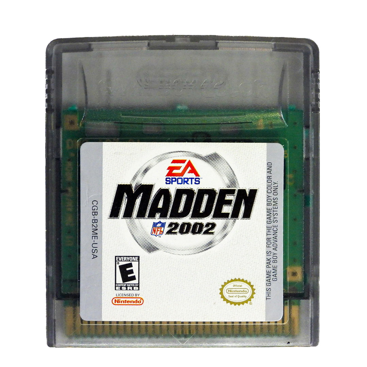Madden 2002 (Nintendo Game Boy Color / GBC) – Retro MTL