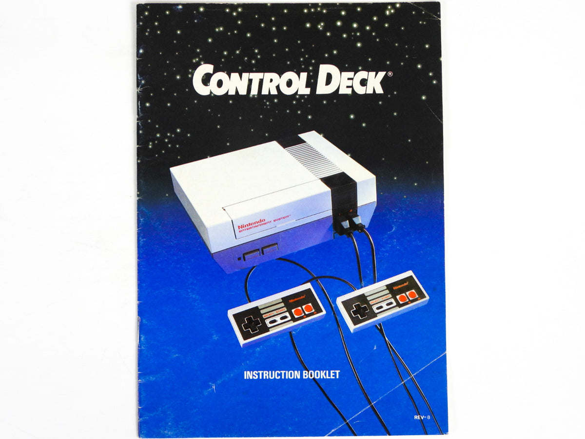 Nintendo NES Control Deck Instruction Booklet [Manual] (Nintendo / NES ...