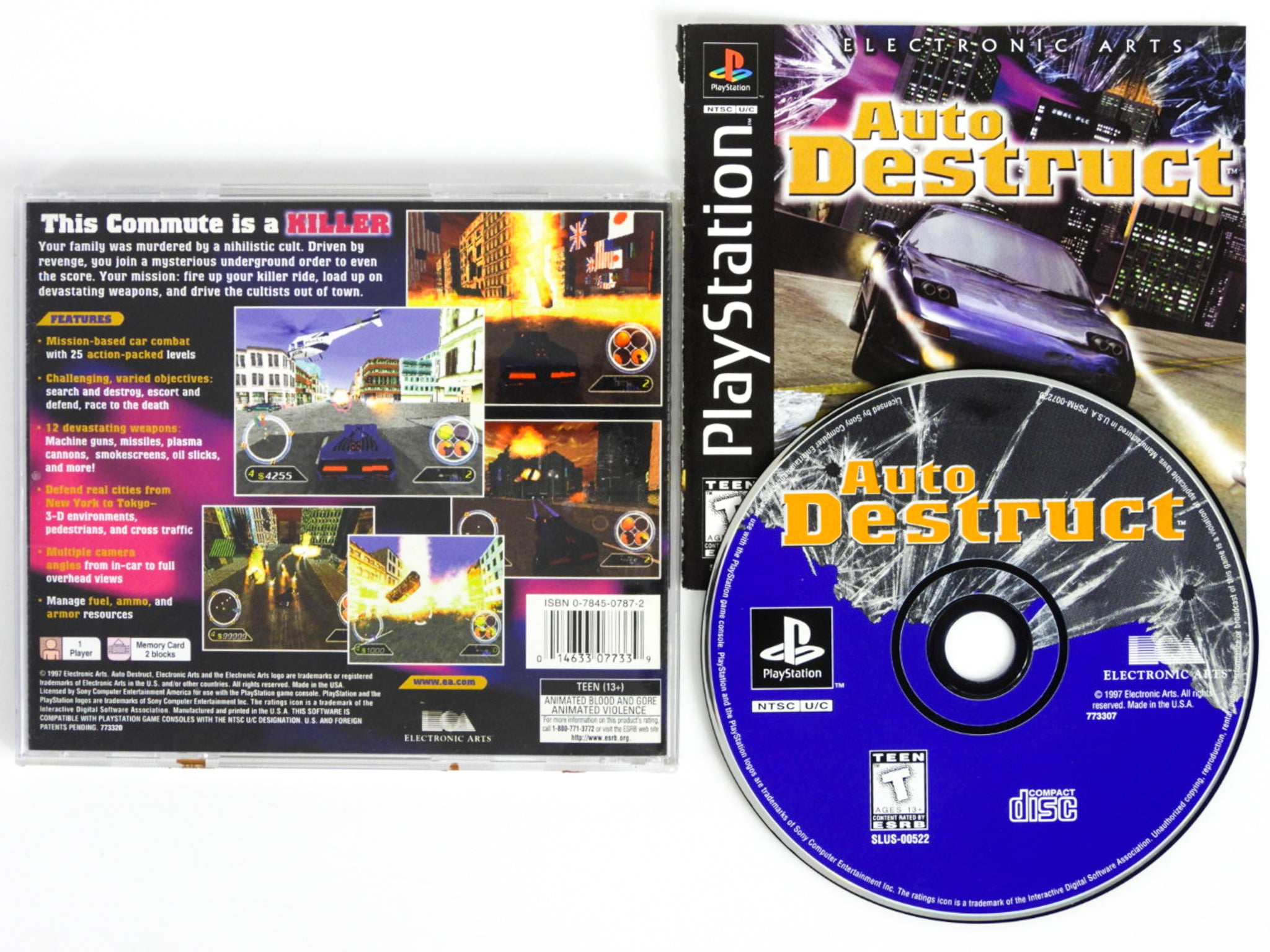 Auto Destruct (PlayStation / PS1) – Retro MTL
