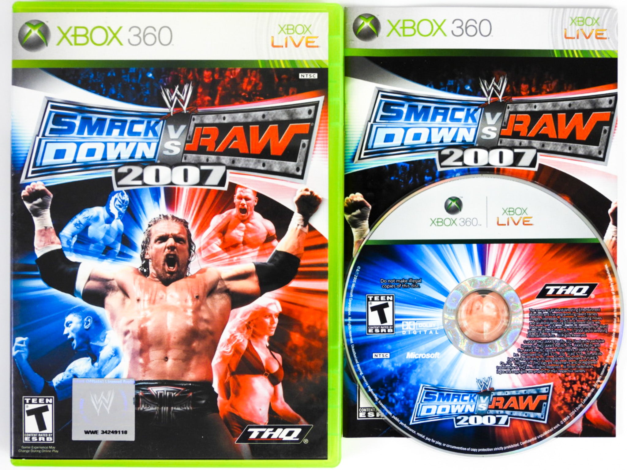 WWE Smackdown Vs. Raw 2007 (Xbox 360) – Retro MTL