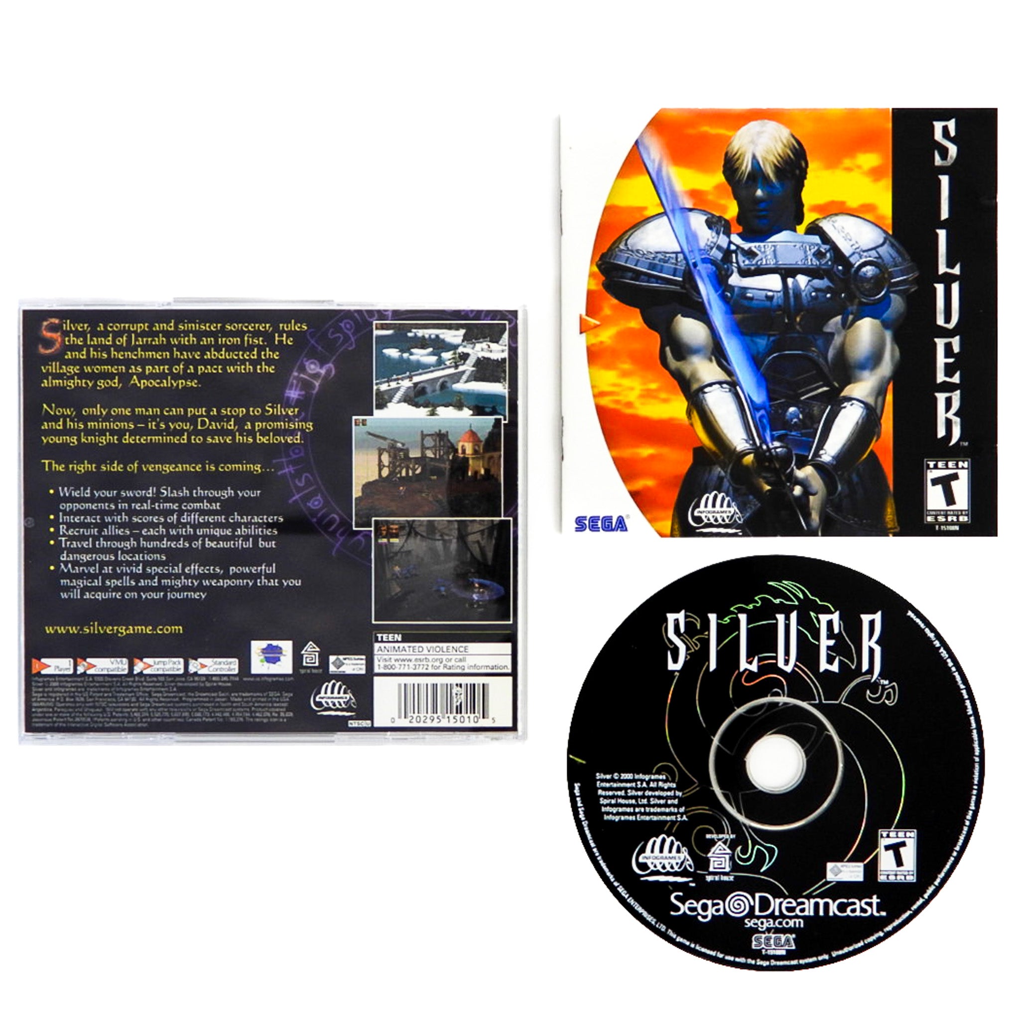 Silver (Sega Dreamcast) – Retro MTL