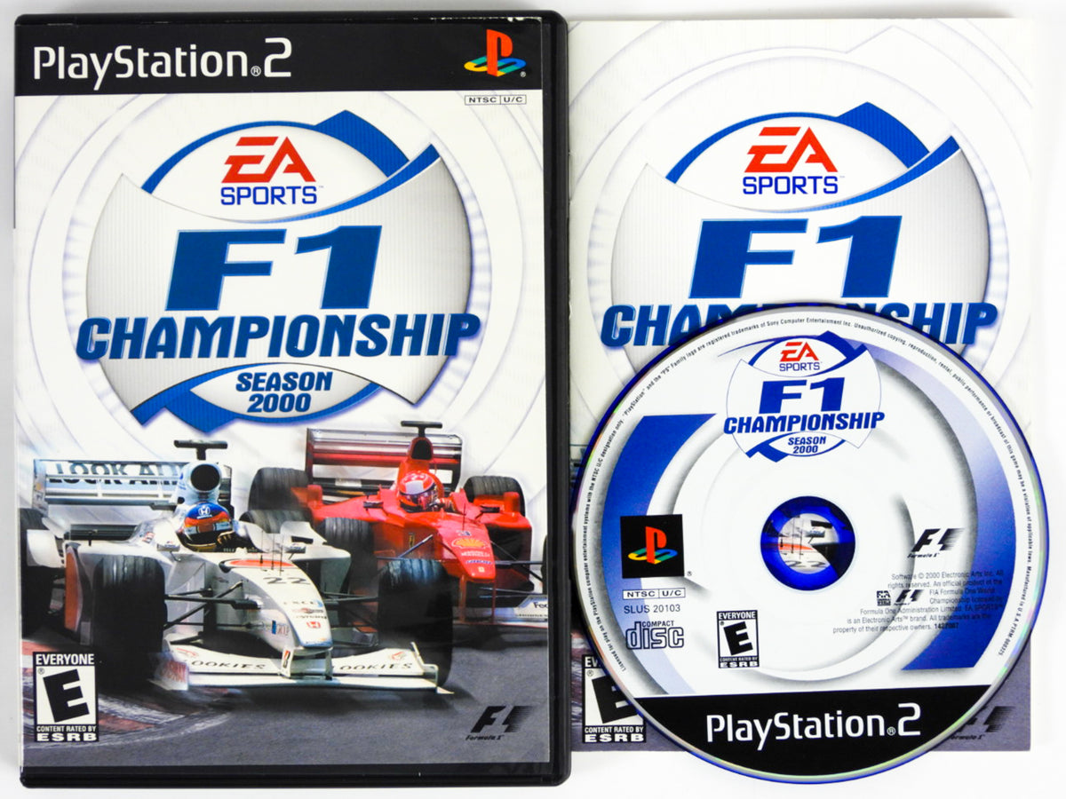 F1 Championship Season 2000 (Playstation 2 / PS2) – RetroMTL