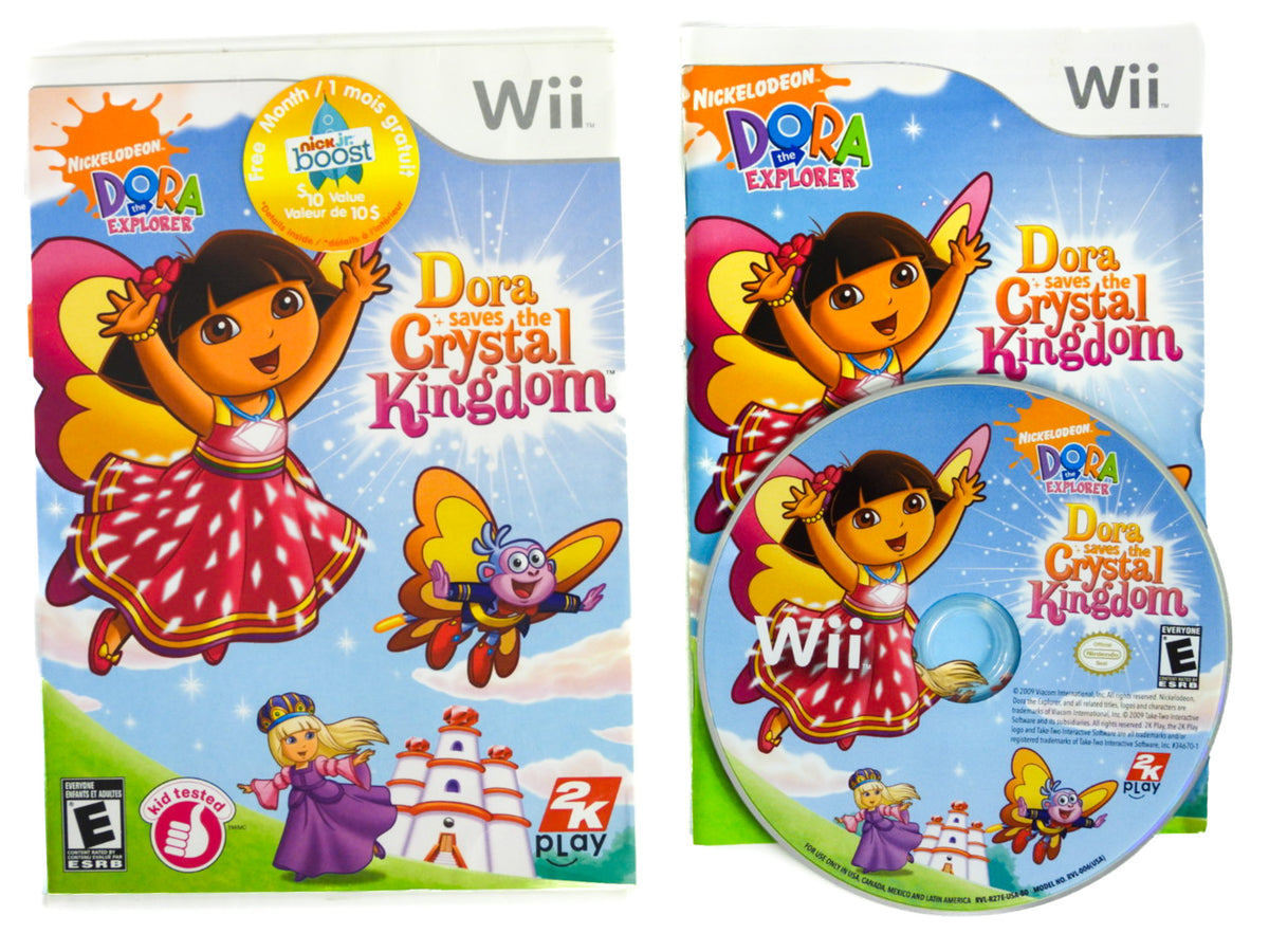 Dora the Explorer: Dora Saves the Crystal Kingdom (Nintendo Wii) – RetroMTL