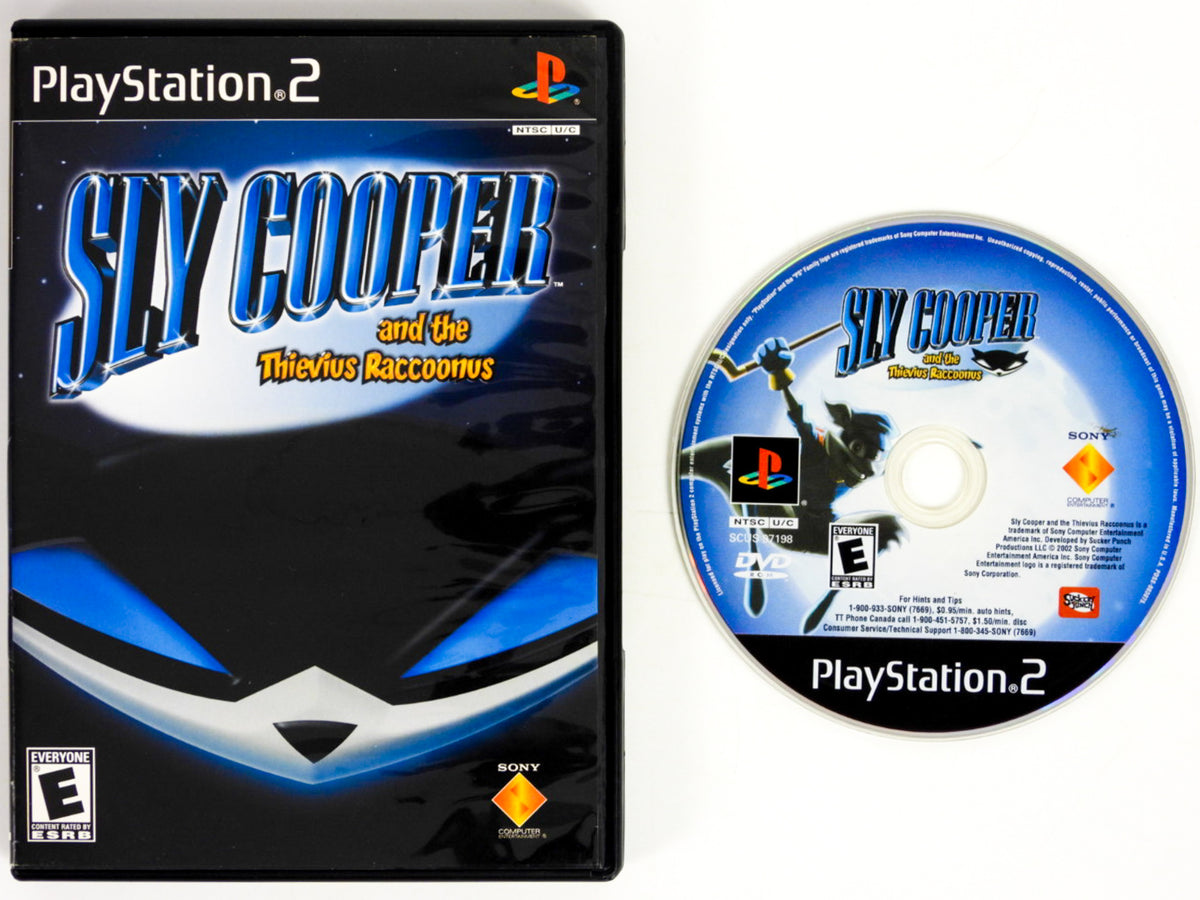 Sly Cooper and the Thievius Raccoonus (Playstation 2 / PS2) – RetroMTL