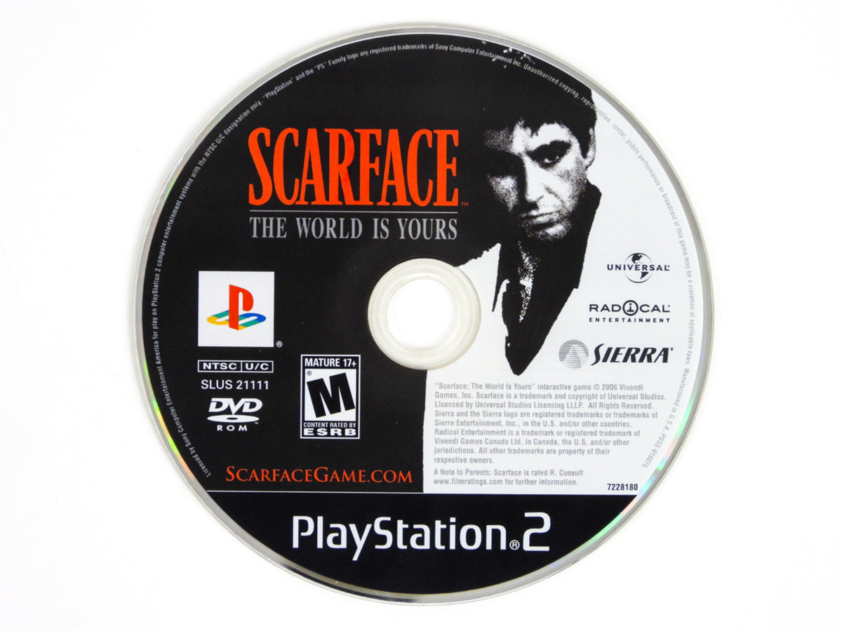 Scarface The World Is Yours (Playstation 2 / PS2) – RetroMTL