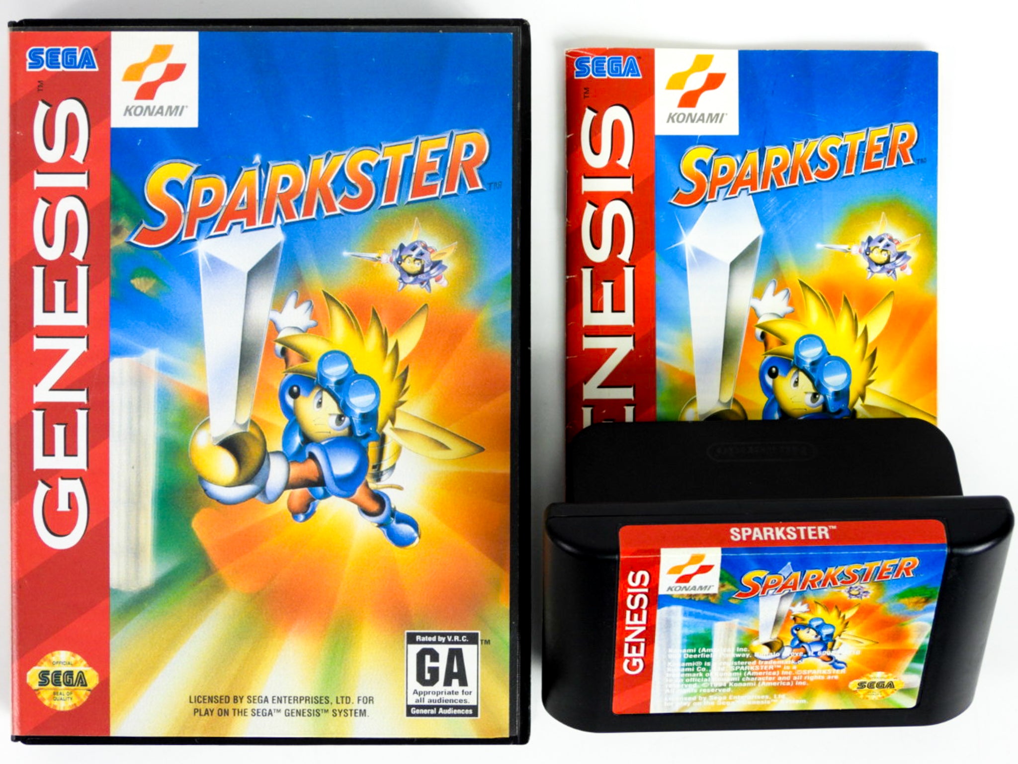 Sparkster (Sega Genesis) – Retro MTL