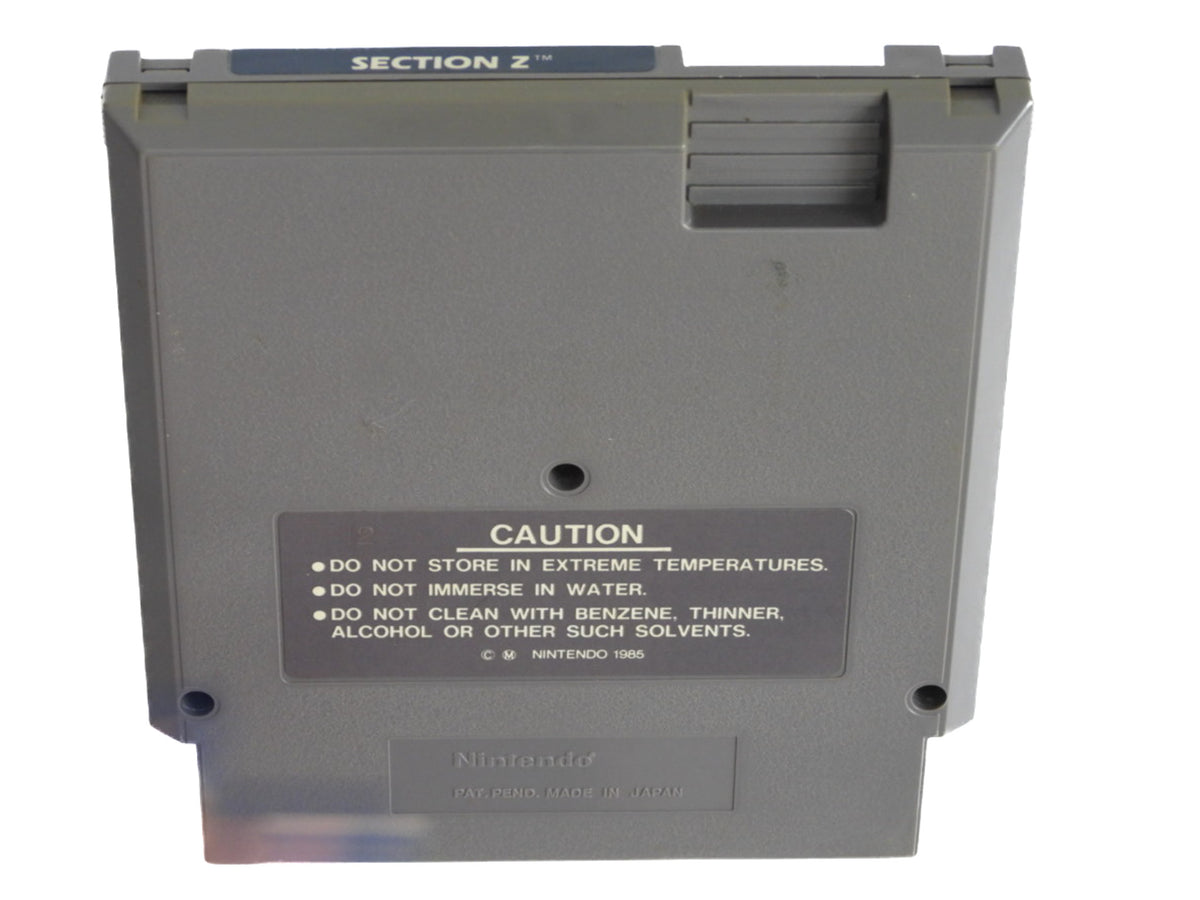Section Z (Nintendo / NES) – Retro MTL