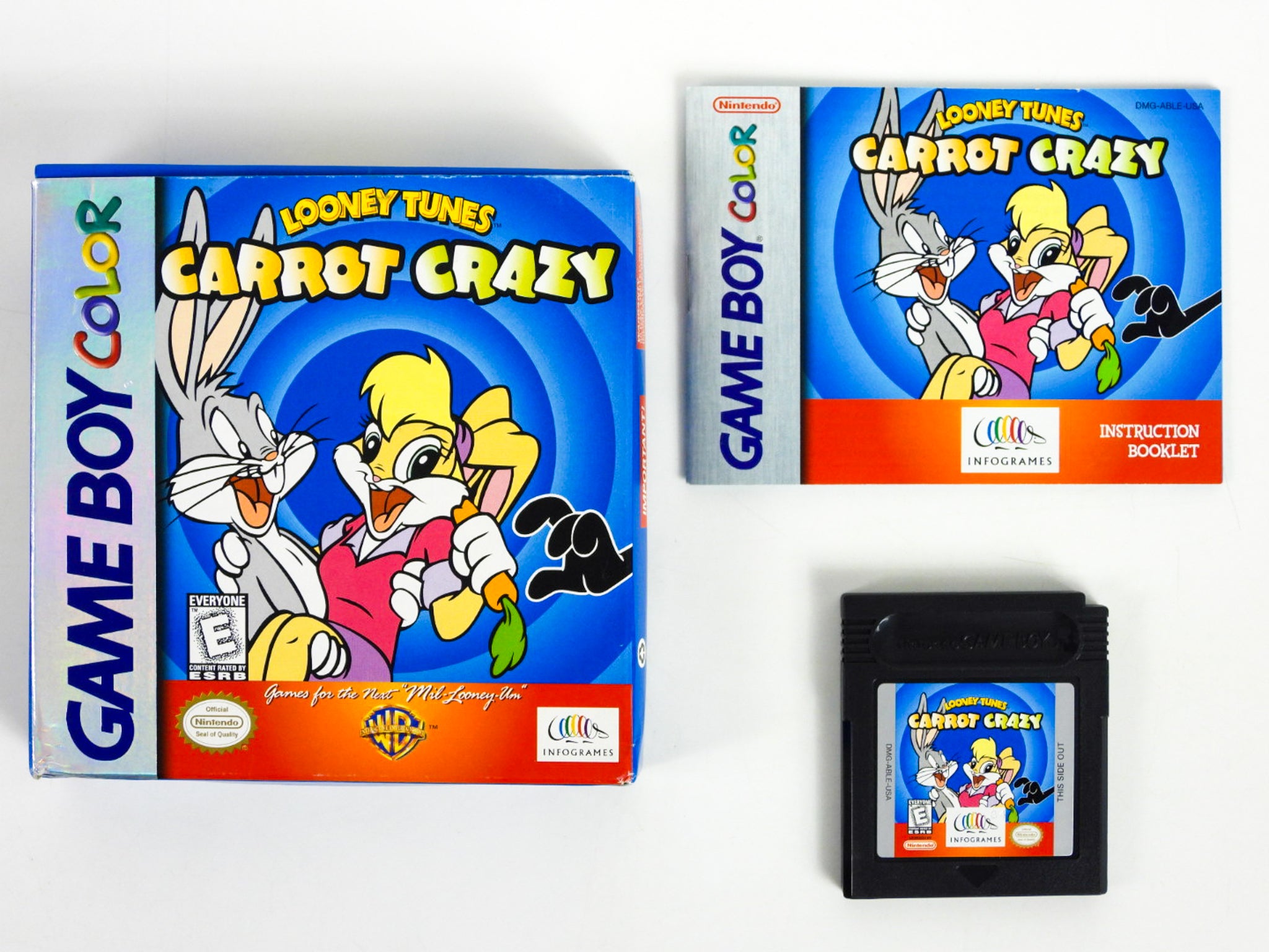 Looney Tunes Carrot Crazy (Nintendo Game Boy Color / GBC) – Retro MTL