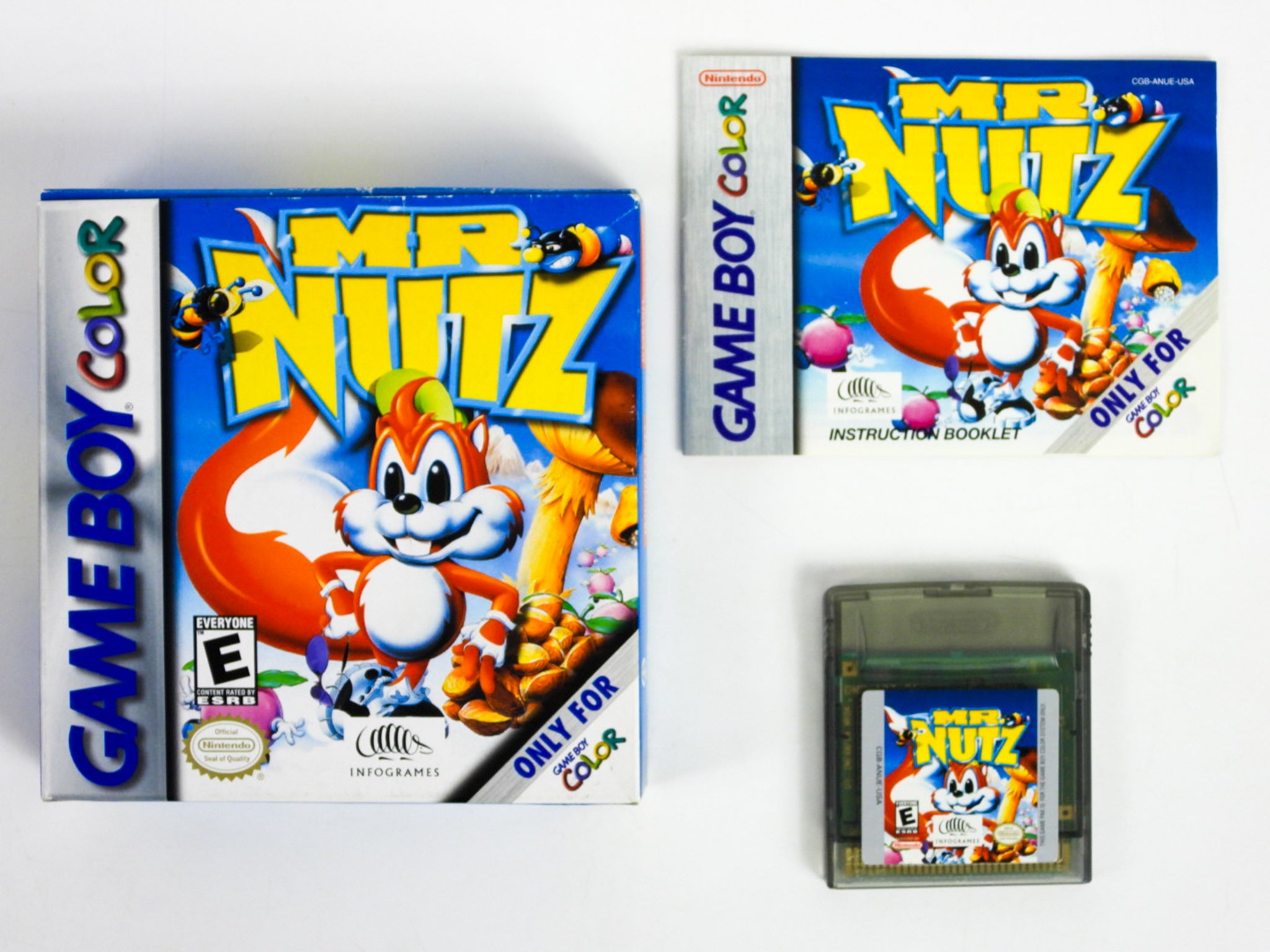Mr Nutz (Nintendo Game Boy Color / GBC) – Retro MTL