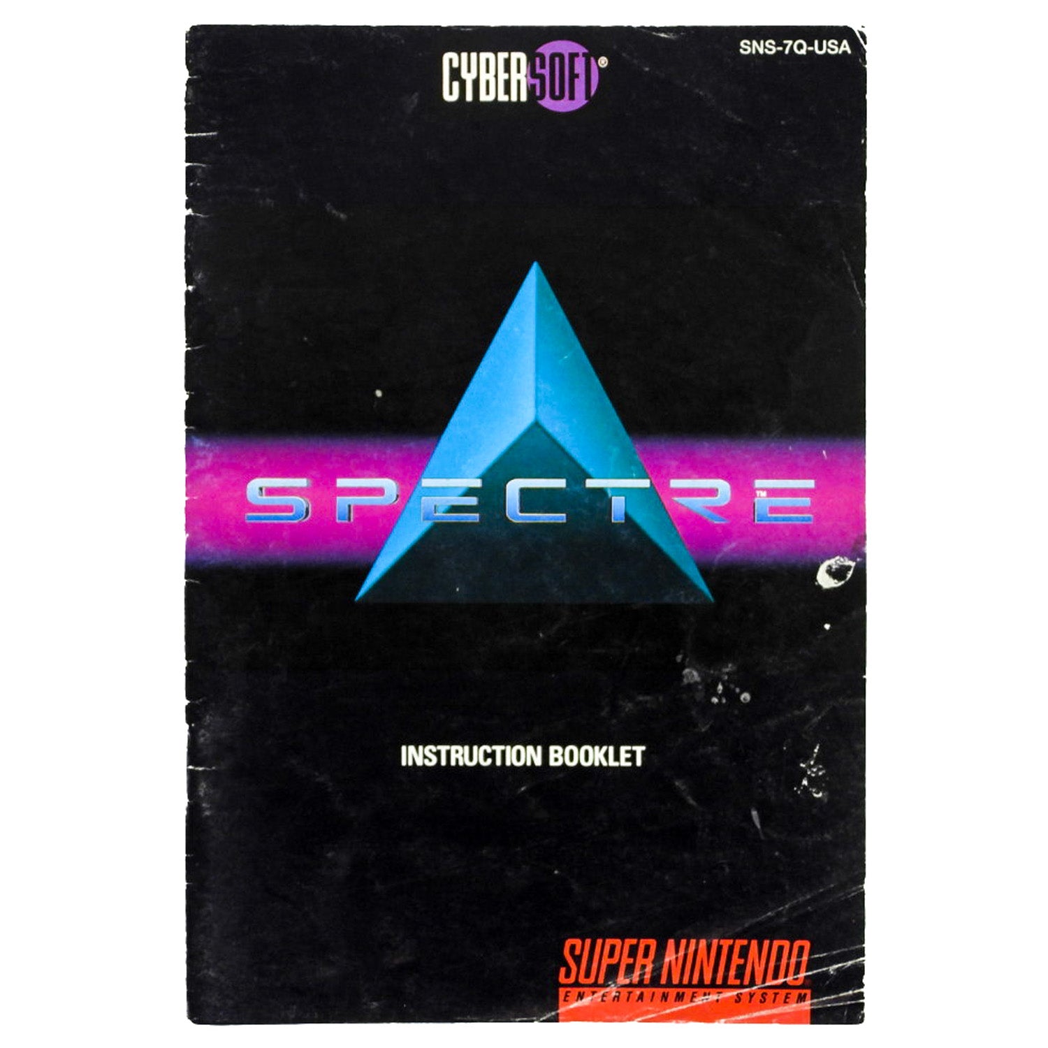 Spectre [Manual] (Super Nintendo / SNES) – Retro MTL