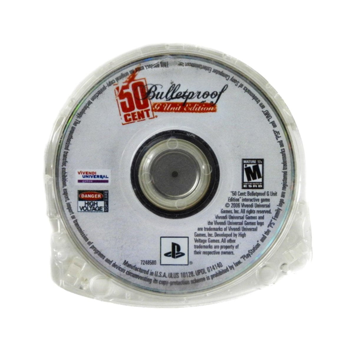 50 Cent Bulletproof G Unit Edition (PlayStation Portable / PSP) – Retro MTL