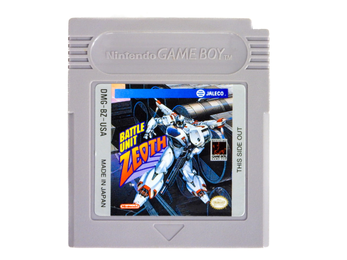 Classic Gameboy Games Battle Unit Zeoth - Game Boy / GBC - The Spriters ...
