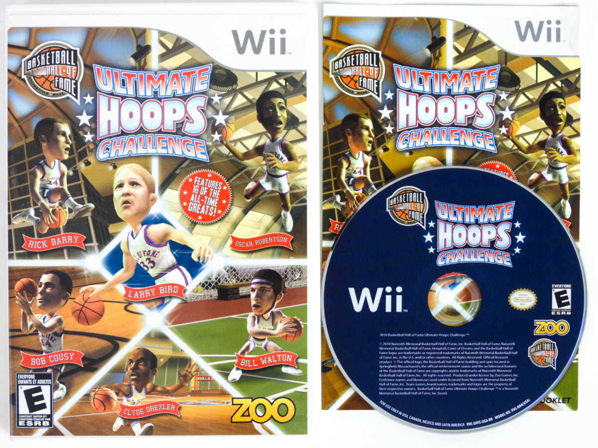 Hall of Fame Ultimate Hoops Challenge (Nintendo Wii) – Retro MTL