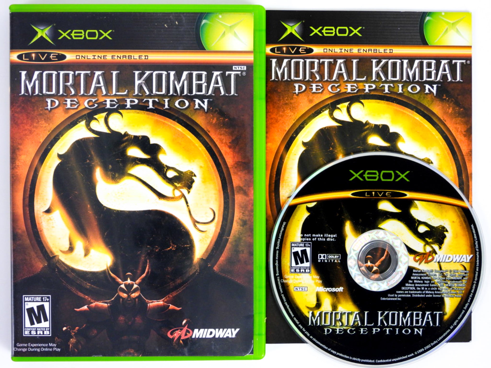 Mortal Kombat Deception (Xbox) – Retro MTL