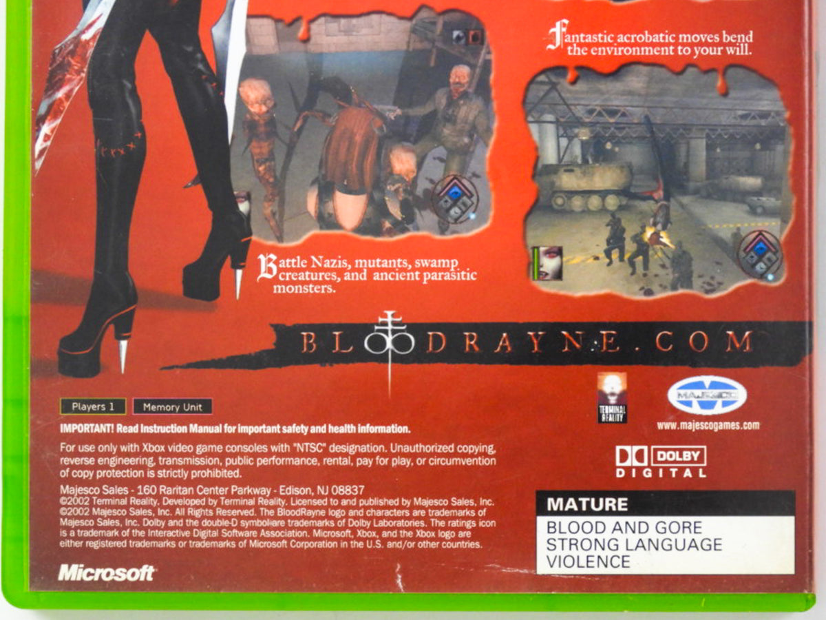 Bloodrayne (Xbox) – RetroMTL