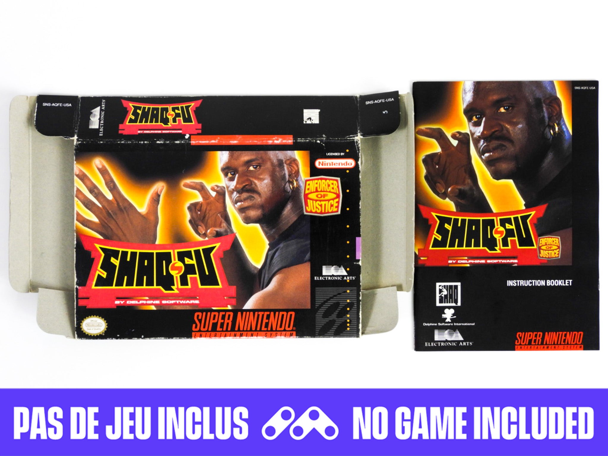 Shaq Fu [Box] (Super Nintendo / SNES) – Retro MTL