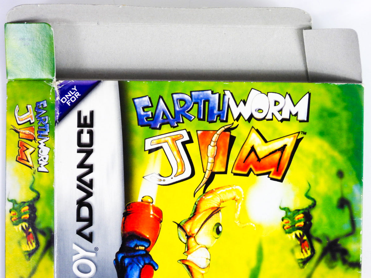 Earthworm Jim [Box] (Nintendo Game Boy Advance / GBA) – Retro MTL