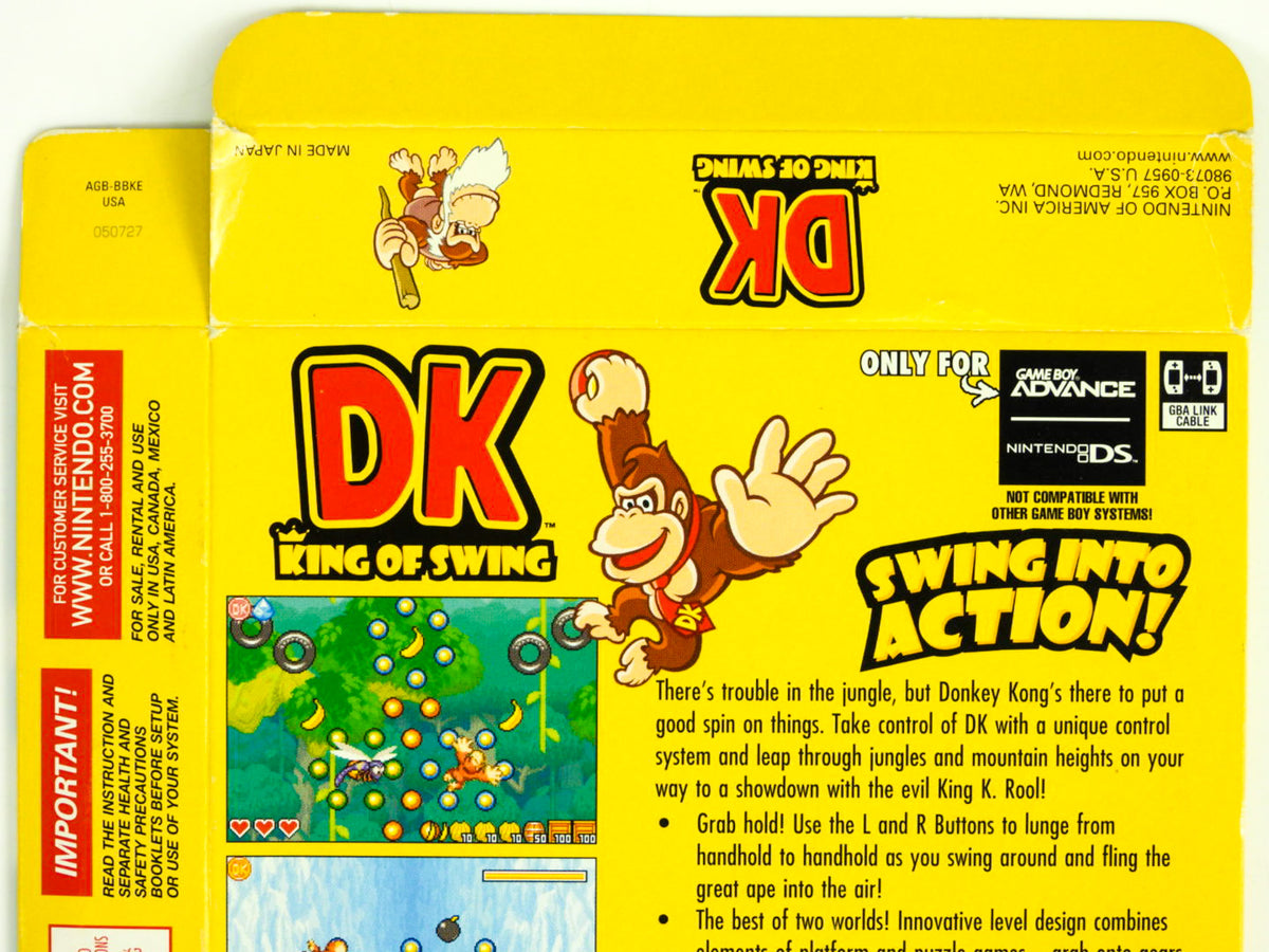 DK King Of Swing [Box] (Nintendo Game Boy Advance / GBA) – Retro MTL