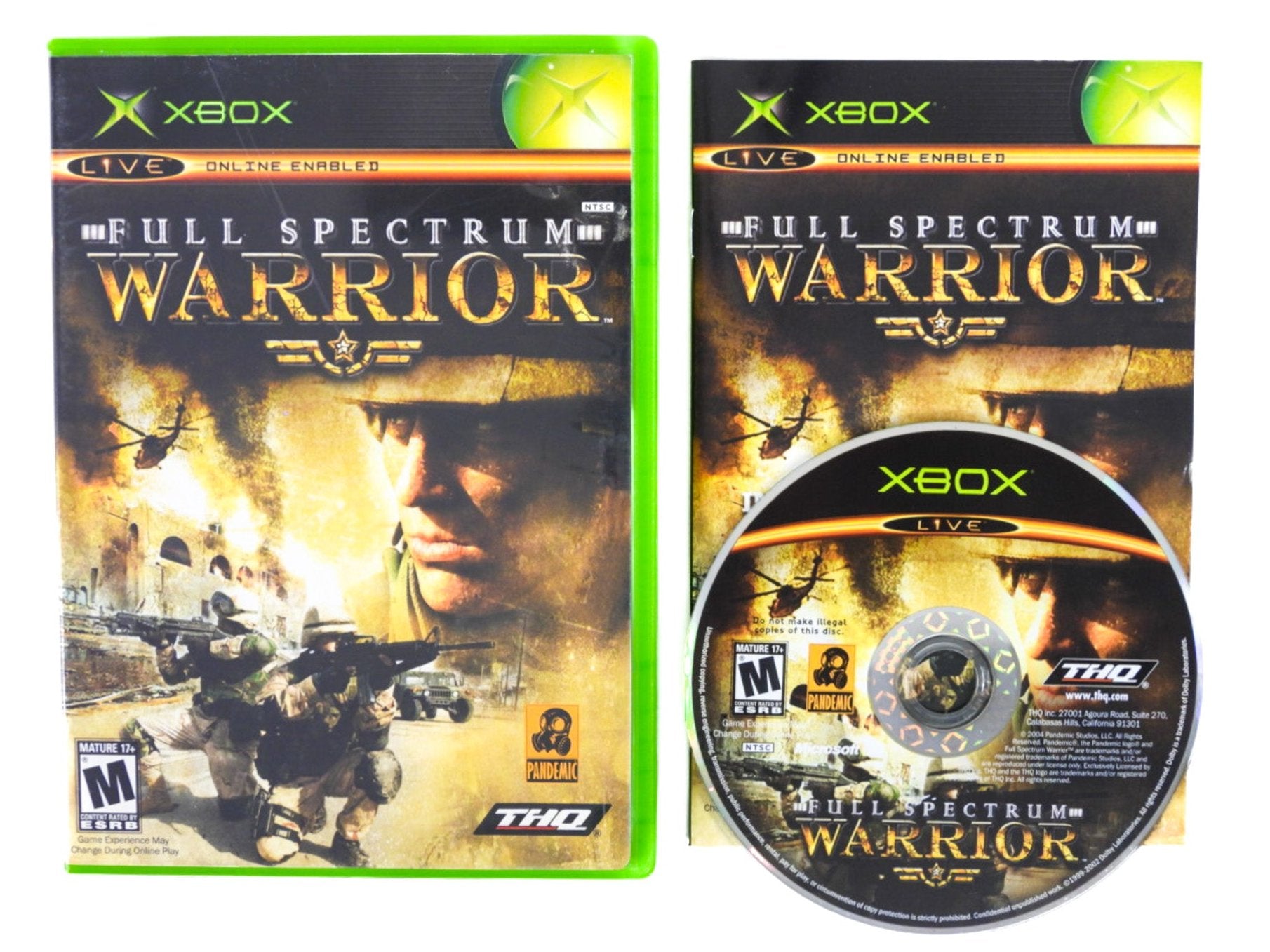 Full Spectrum Warrior (Xbox) – Retro MTL
