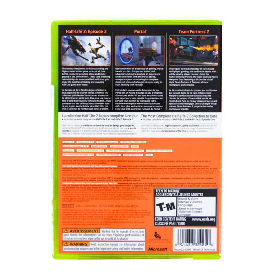 Orange Box (Xbox 360) – Retro MTL