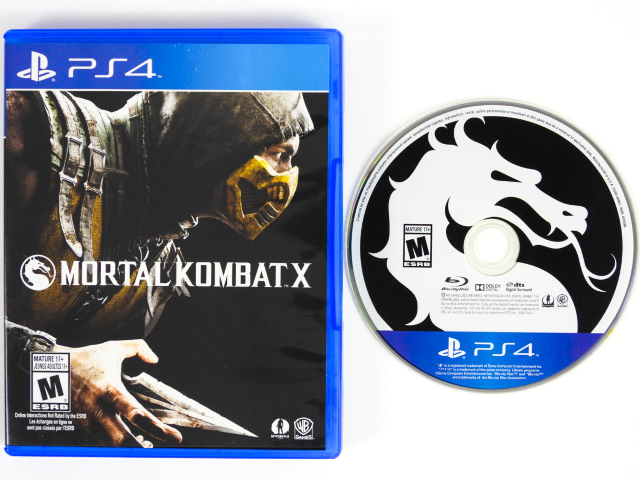 Mortal Kombat X 10 (PlayStation 4 / PS4) – Retro MTL