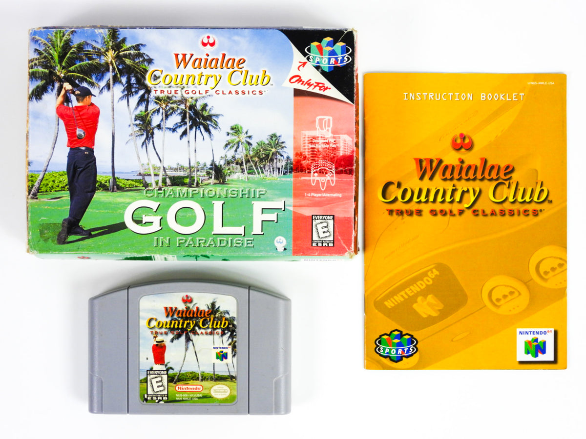 Waialae Country Club (Nintendo 64 / N64) – Retro MTL