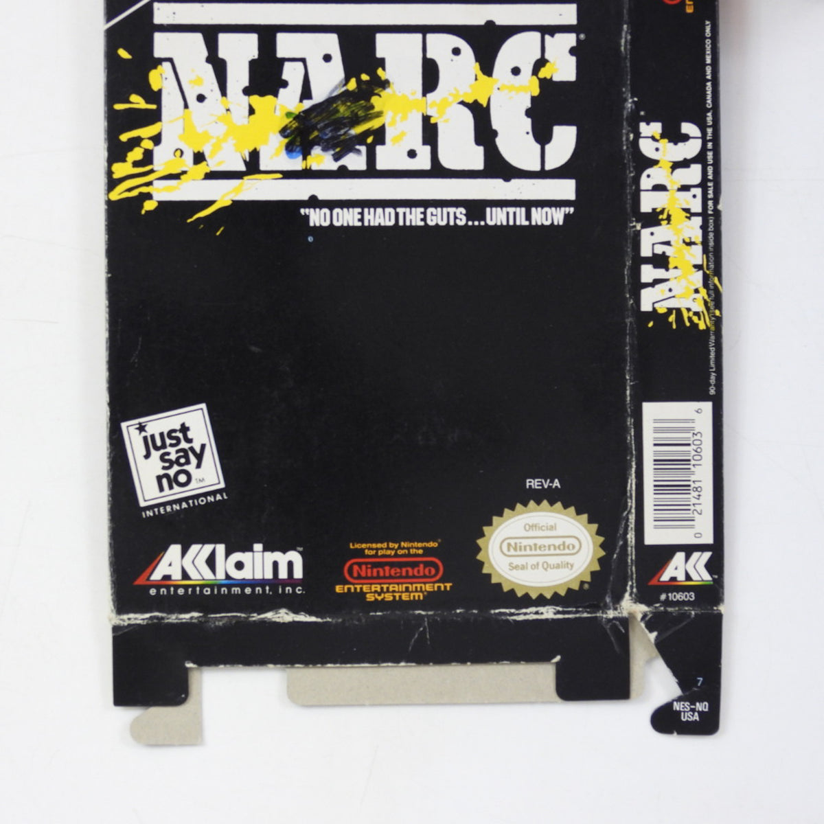 NARC [Box] (Nintendo / NES) – Retro MTL