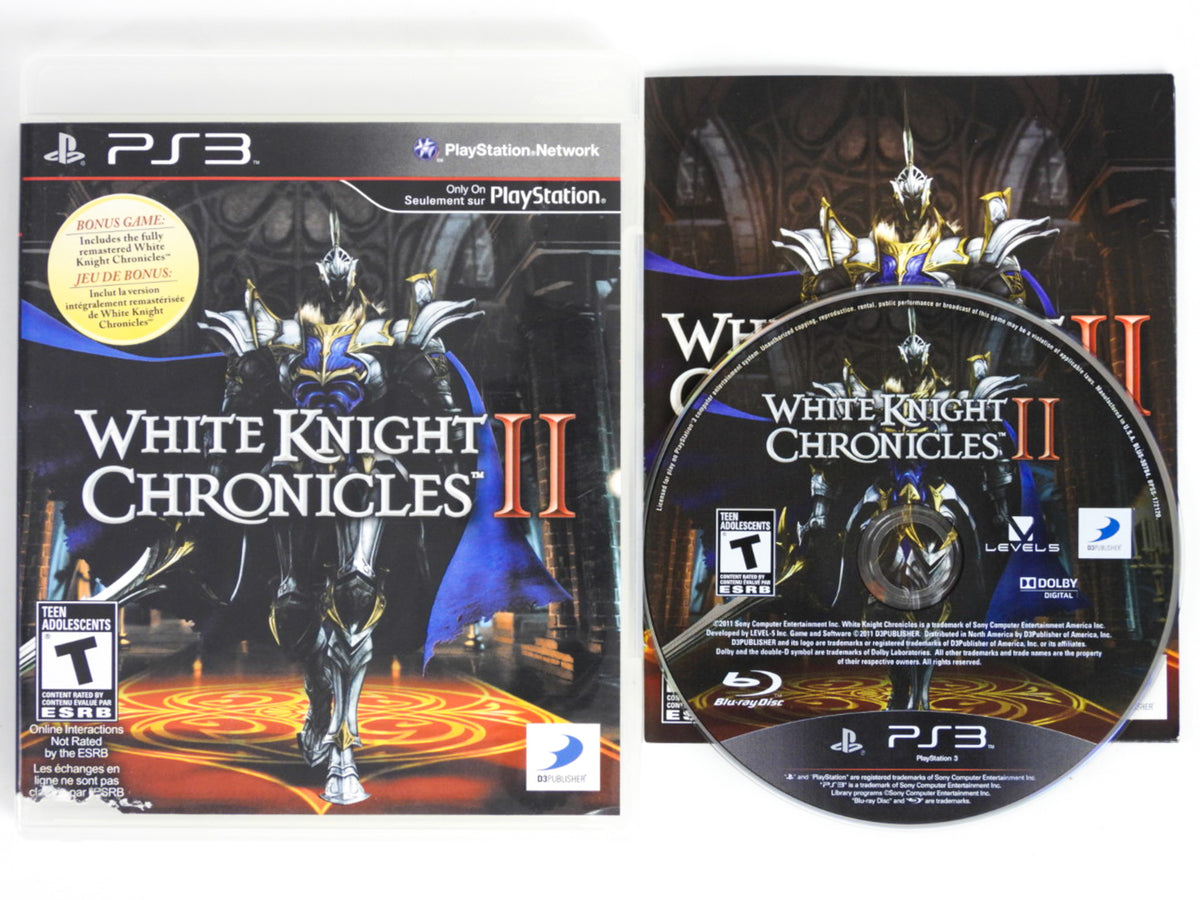 White Knight Chronicles II 2 (PlayStation 3 / PS3) – Retro MTL